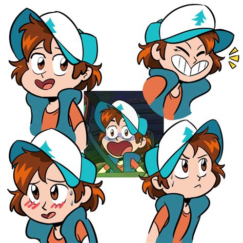 Dipper Gravity Falls Anime