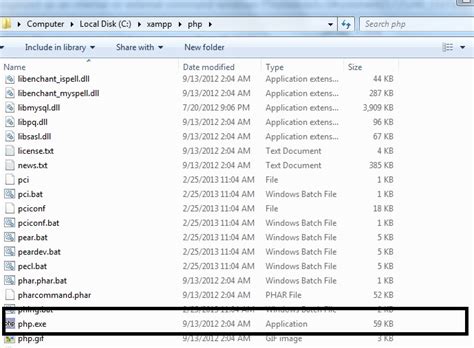 Php Is Not Recognized As An Internal Or External Command Windows 7