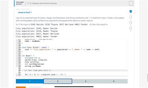 Solved Jump To Level 1 Use Cin To Read Each Pair Of Inputs Chegg
