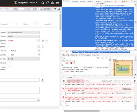 javascript js input element value null before inspecting the element stack overflow