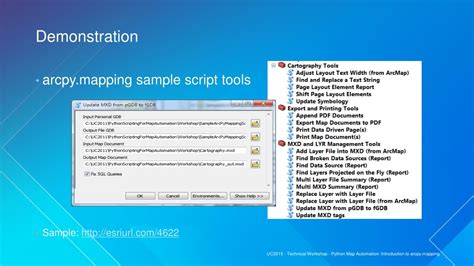 PPT Python Map Automation Introduction To Arcpy Mapping Arcpy Mp