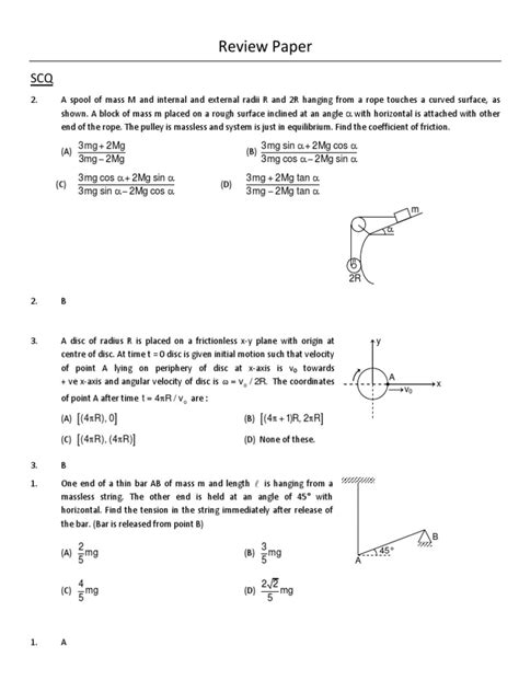 iit jee rotation motion mains pdf rotation around a fixed axis spacetime