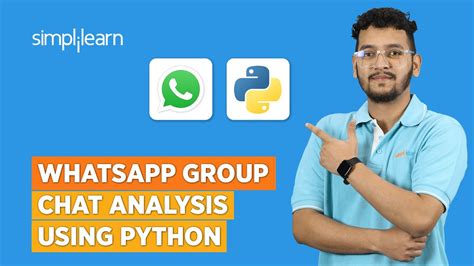 whatsapp group chat analysis using python machine learning projects 2023 simplilearn youtube