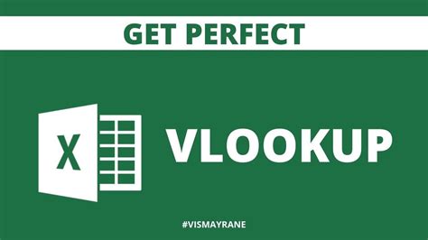 how to use vlookup in excel get perfect youtube