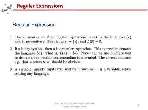 ppt theory of computation regular expressions and context free languages powerpoint presentation