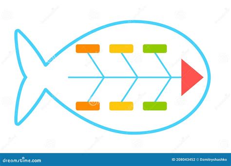 Fishbone Diagram Cartoon Vector CartoonDealer 76486033