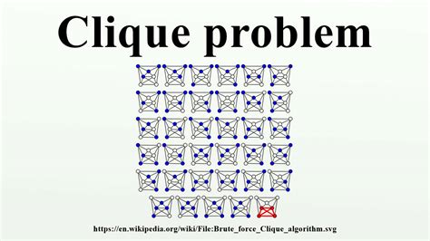 clique problem youtube
