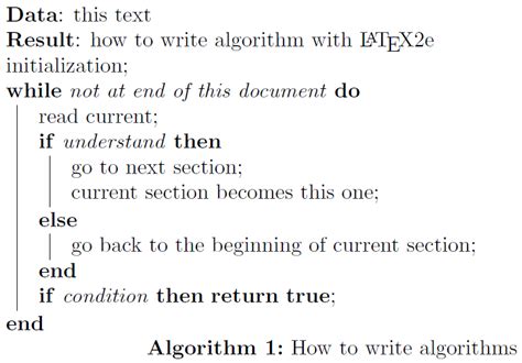 [tex latex] remove “end” in algorithm2e math solves everything