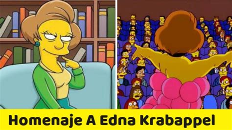 Homenaje A Edna Krabappel Youtube
