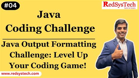 java output formatting challenge level up your coding game 🔥 core java java coding