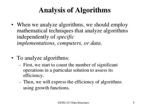 algorithm analysis
