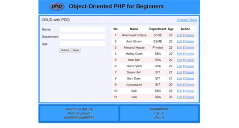 Php Simple Crud With Sqlite Using Pdo Free Source Code Tutorials Operation Bootstrapmodal