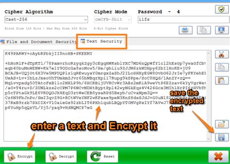 encrypt files using 19 different encryption algorithms