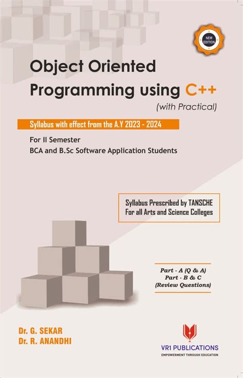 Object Oriented Programming Using C A Y 23 24 Syllabus