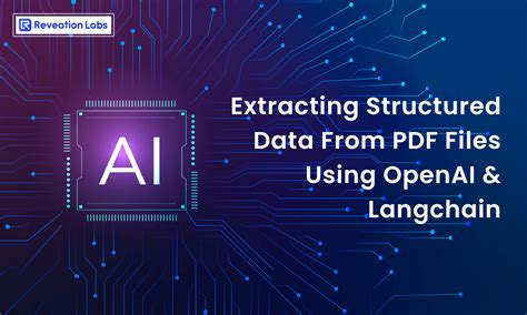 extracting structured data from pdf files using openai and langchain by reveation labs medium