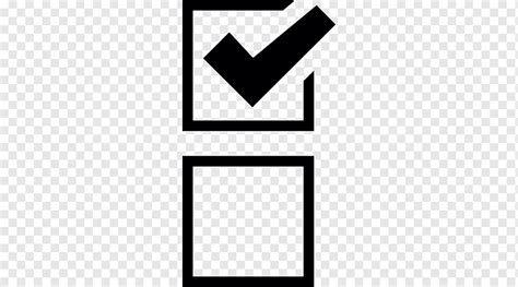 Checkbox Check Mark Text Box Angle Rectangle Square Png Pngwing