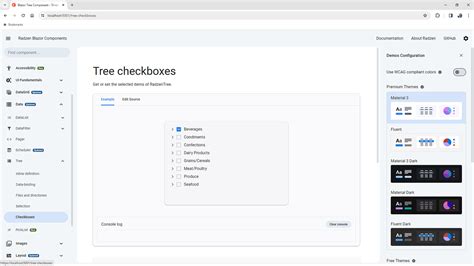 tree with initialized checkboxes radzen blazor components radzen