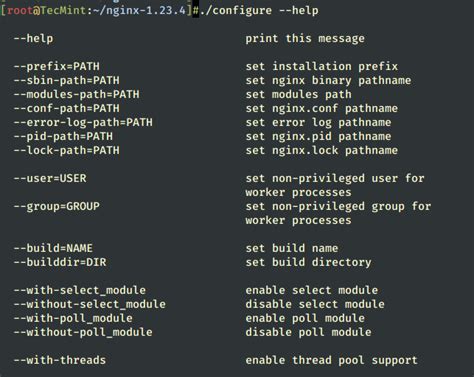 How To Compile And Install Nginx From Sources In Linux