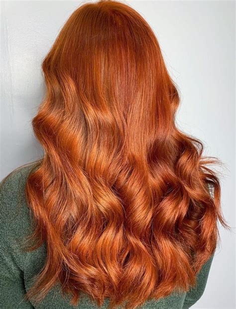 Copper Hair Color Chart