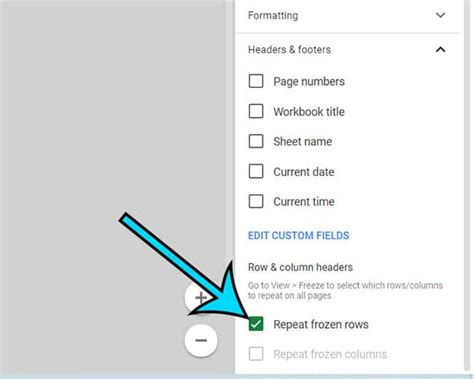 Google Sheets Repeat Header Row On Every Page Master Your Tech