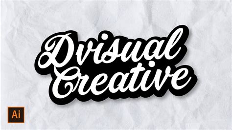42 Tutorial Illustrator Cara Mudah Membuat Teks Keren Dan Simple Di