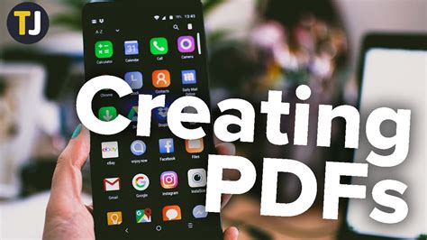 how to create a pdf file from an android device techjunkie