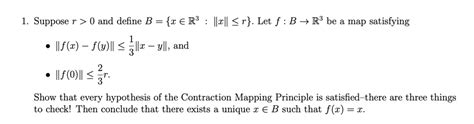 solved suppose 0 and define b x er3 ilcll