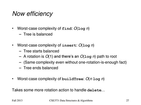 cse373 data structures and algorithms lecture 5 avl trees ppt download