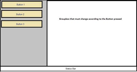 C How Do I Dynamically Change Groupboxes On Button Click Stack