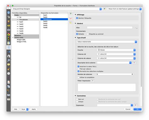 How To Create Group Boxes In A QGIS Custom Form Using Qt Designer