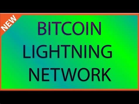 Bitcoin Lightning Network Explained YouTube