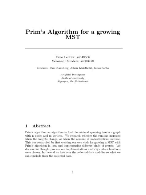 prim s algorithm for a growing mst pdf vertex graph theory algorithms