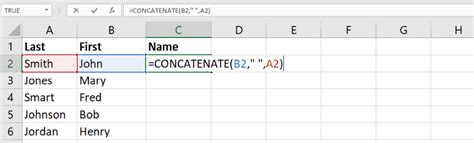 concatenate in excel how to combine text and concat strings