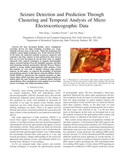 pdf seizure detection and prediction through clustering and €¦ · dramatically enhanced