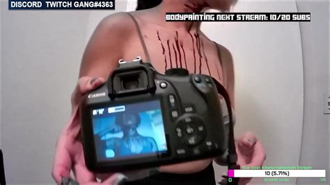 She Forgot To Turn Off Her Twitch Stream Takes Off All Her Clothes