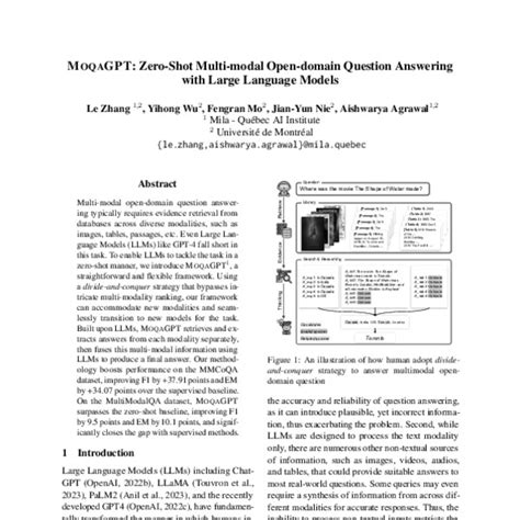 moqagpt zero shot multi modal open domain question answering with large language model acl