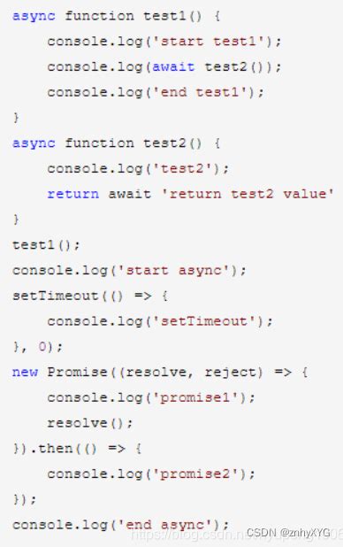 async await的执行顺序以及宏任务和微任务 await执行顺序 csdn博客