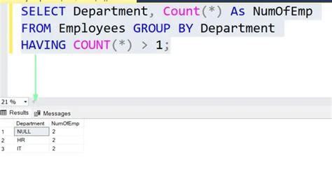 How To Use Count Function In Sql Server Sql Server Guides