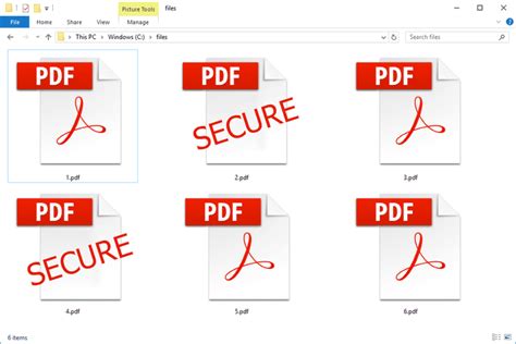 how to make pdf file password protected