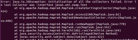MapReduce报错Error java io IOException Initialization of all the