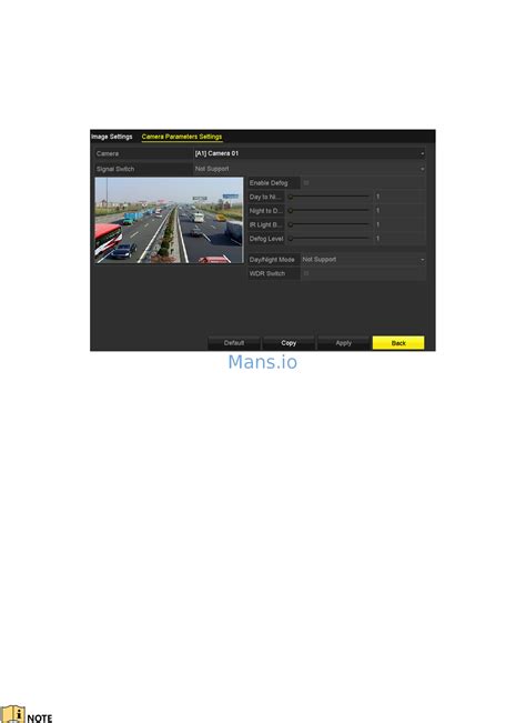 Hikvision DS 7332HQHI K4 228 256 Configuring Camera Parameters Settings