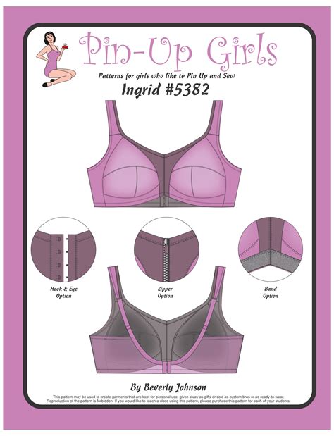 Ingrid Non Wired Bra Pattern Patterns Bra Making Vena Cava Design
