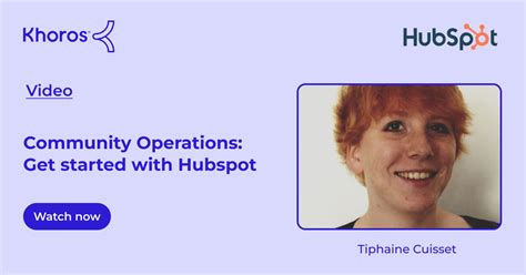 Community Operations Get Started With Hubspot