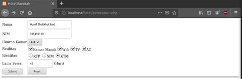biodata sederhana dengan php hallo teman — teman saya akan sedikit… by solihsholikhul medium