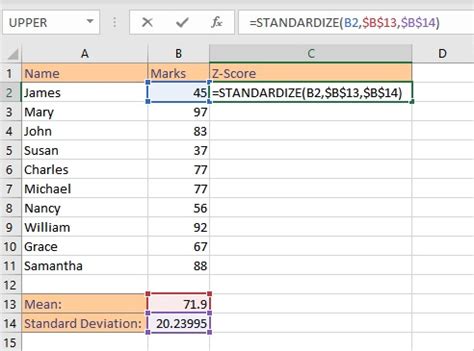 How To Calculate Z Score In Excel QuickExcel