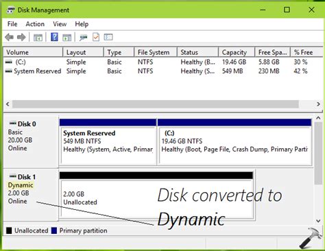 How To Convert Basic Disk Into Dynamic Disk In Windows 10 8 7