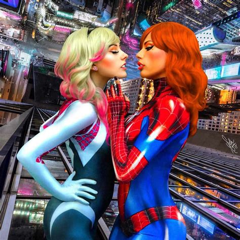 Pin De Heroesworld En Gwen Stacy Spidergwen