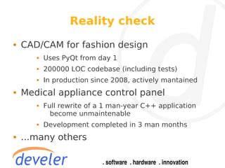 Pyqt Rapid Application Development Ppt