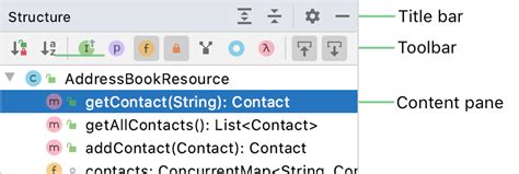 Tool Windows Intellij Idea Documentation