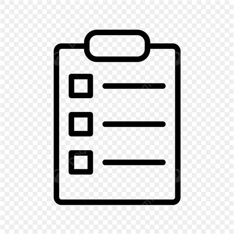List Icon Clipart Vector Vector List Icon List Icons Checklist